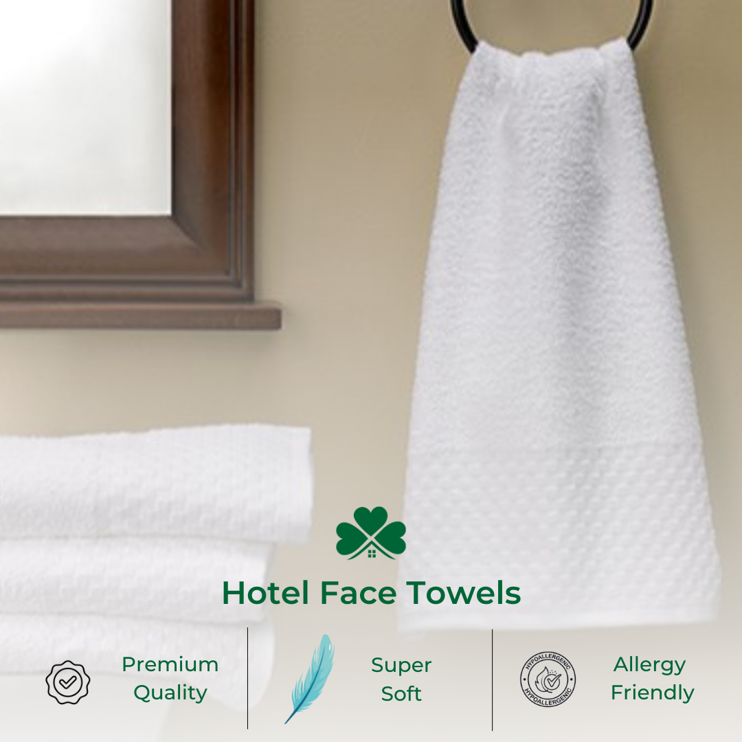 Hotel Face Towels – Clover Home Furnishings